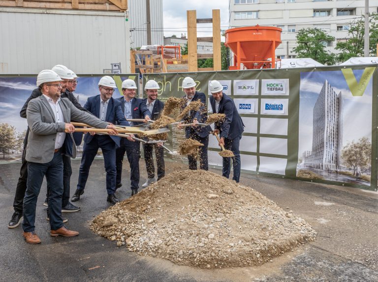 High Five Linz - Ein Turm zum Wohnen und Arbeiten