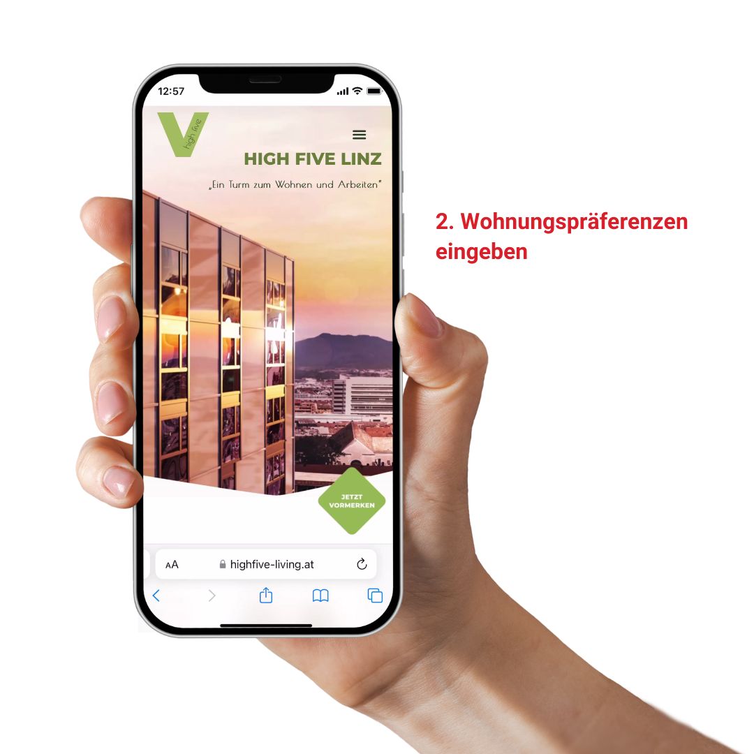 High Five Linz - Ein Turm zum Wohnen und Arbeiten