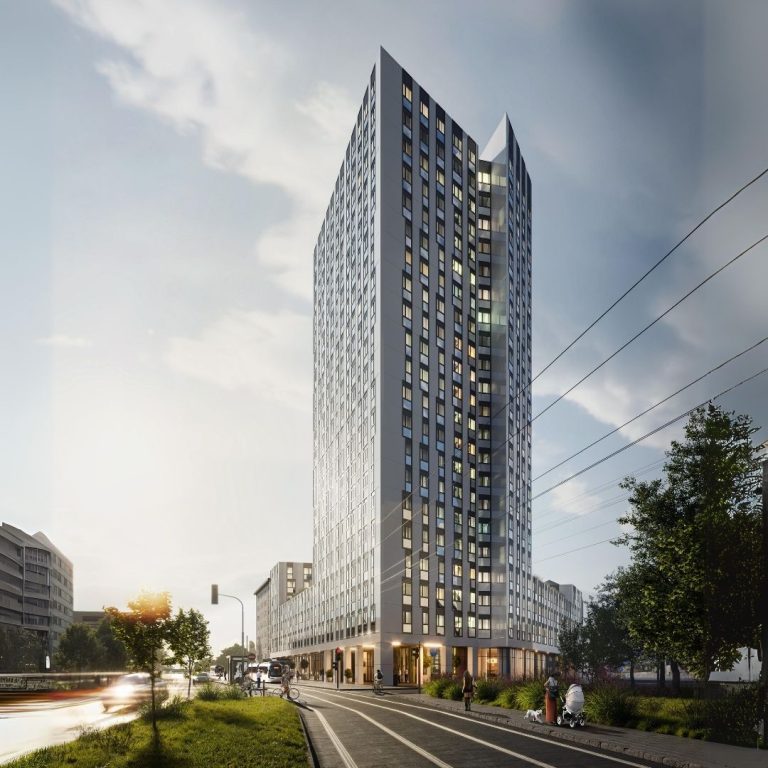 High Five Linz - Ein Turm zum Wohnen und Arbeiten