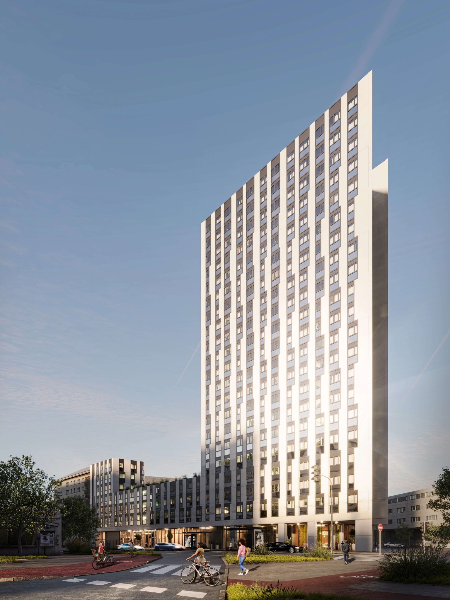 High Five Linz - Ein Turm zum Wohnen und Arbeiten