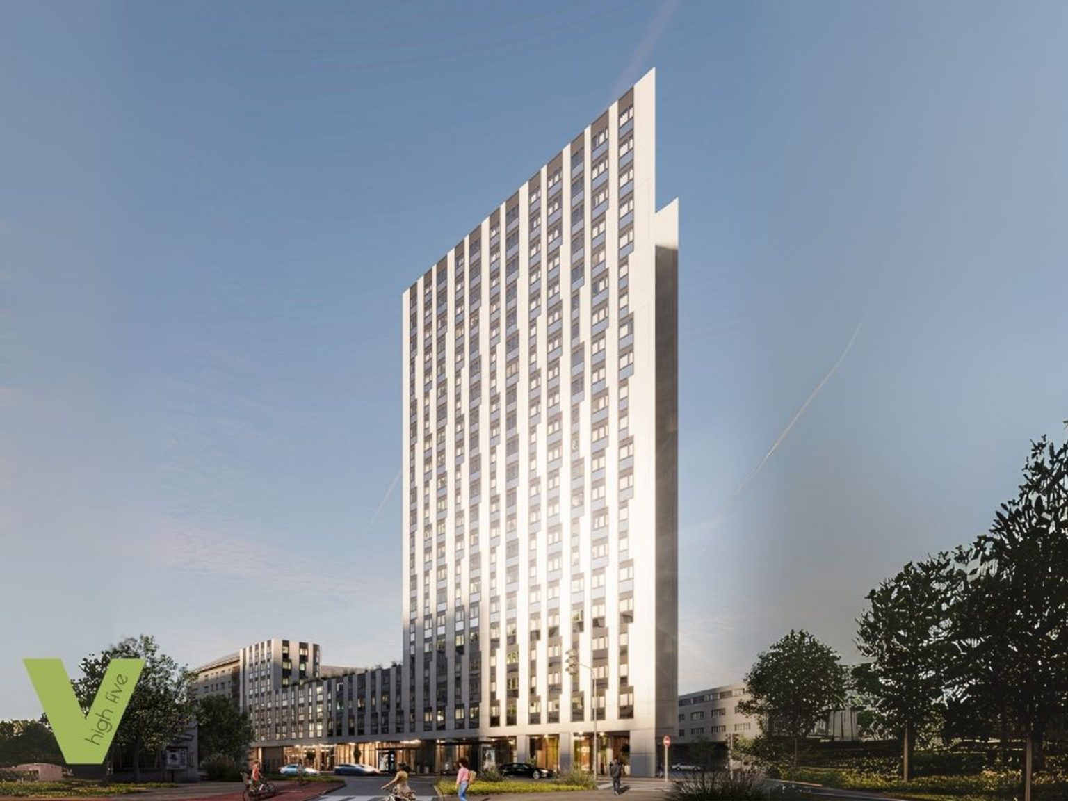 High Five Linz - Ein Turm zum Wohnen und Arbeiten