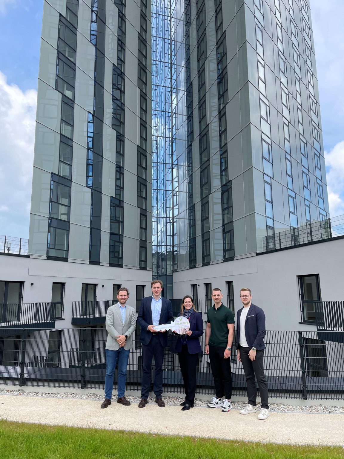 High Five Linz - Ein Turm zum Wohnen und Arbeiten