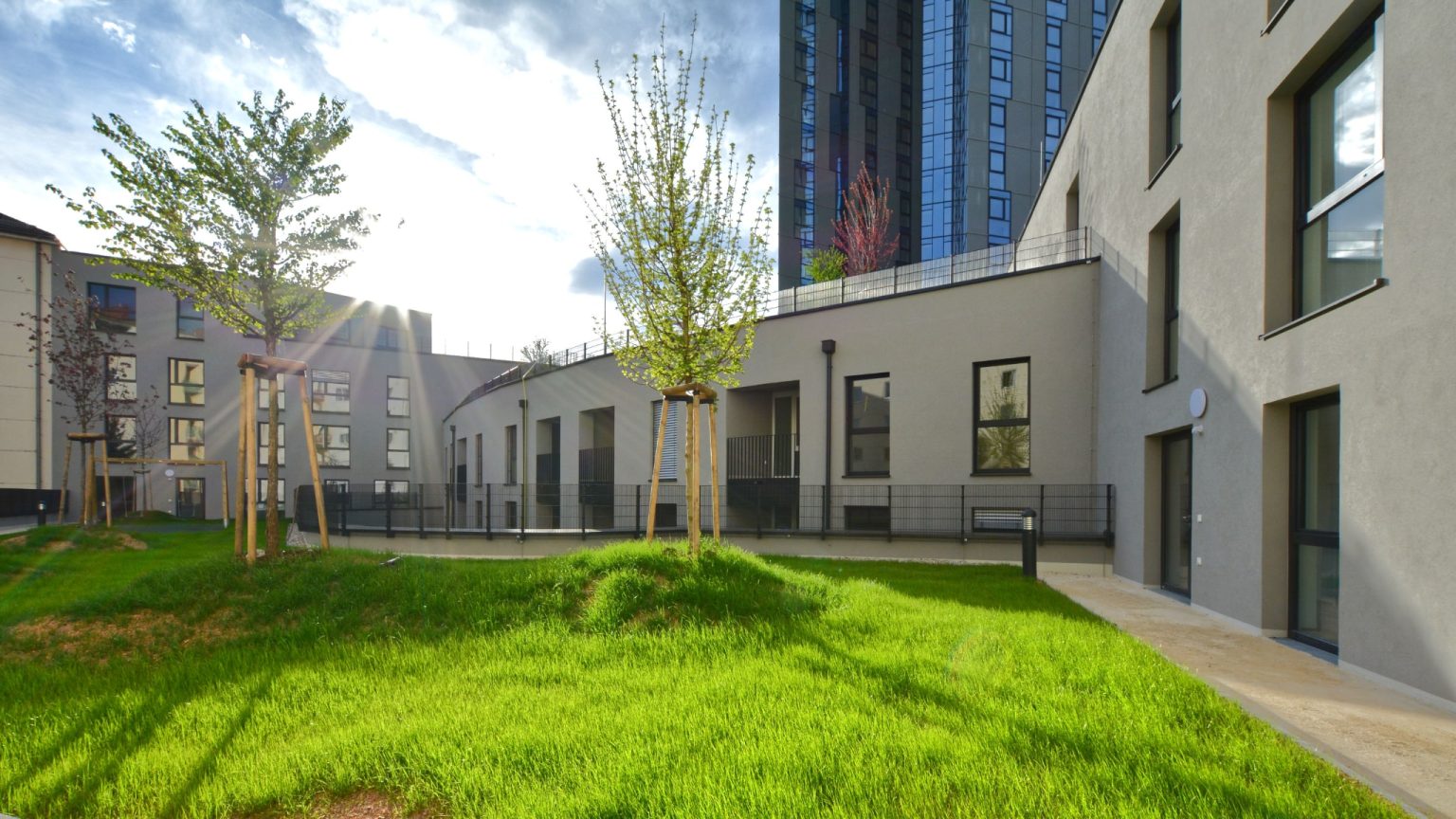 High Five Linz - Ein Turm zum Wohnen und Arbeiten